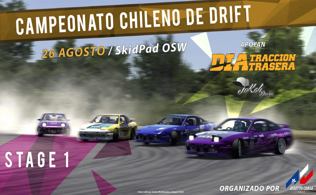 Stage 1: Campeonato Virtual de Drift - Assetto Corsa Chile